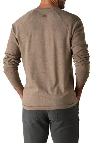 THE NORMAL BRAND Everyday Henley - Taupe