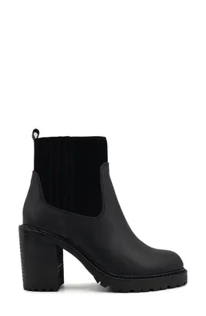 ARTISAN CRAFTED BY ZIGI Amalia Platform Chelsea Boots - Black Leather