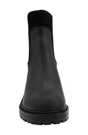 ARTISAN CRAFTED BY ZIGI Amalia Platform Chelsea Boots - Black Leather
