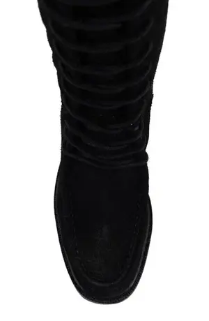 ARTISAN CRAFTED BY ZIGI Adeline Knee High Boots - Black Suede