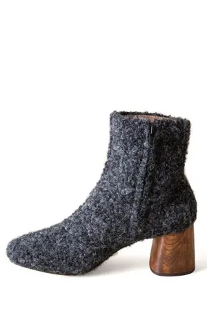 HUMA BLANCO Harlow Boot - Charcoal Alpaca