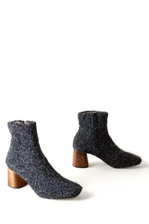 HUMA BLANCO Harlow Boot - Charcoal Alpaca