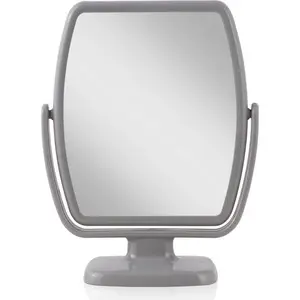 ZADRO Geo Makeup Mirror With Magnification - Gray