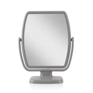ZADRO Geo Makeup Mirror With Magnification - Gray