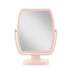 ZADRO Geo Makeup Mirror With Magnification - Rose Quartz