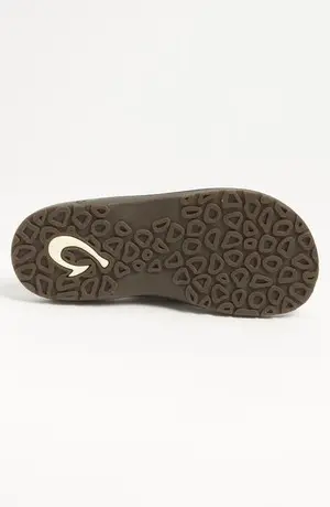 Olukai Kia'i Ii Flip Flop - Black/ Black