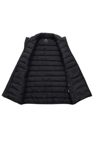 ROKKA&ROLLA Lightweight Puffer Vest - Black