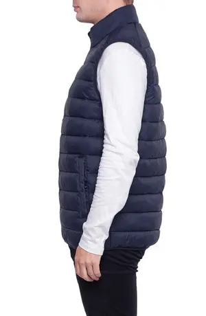 ROKKA&ROLLA Lightweight Puffer Vest - Navy