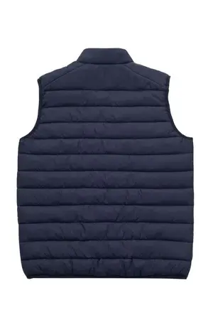 ROKKA&ROLLA Lightweight Puffer Vest - Navy