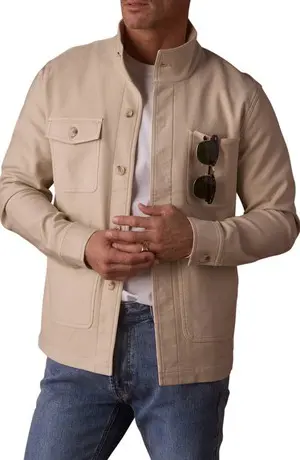 The Normal Brand Button Detailed Coats For Men