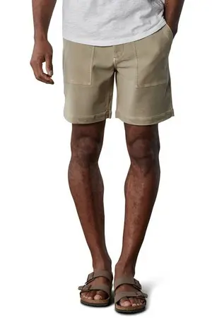 THE NORMAL BRAND Comfort Terry Utility Shorts - Sand Dune