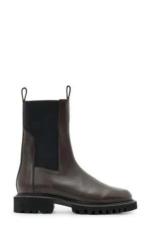 ALLSAINTS Hallie Lug Sole Chelsea Boots - Brown