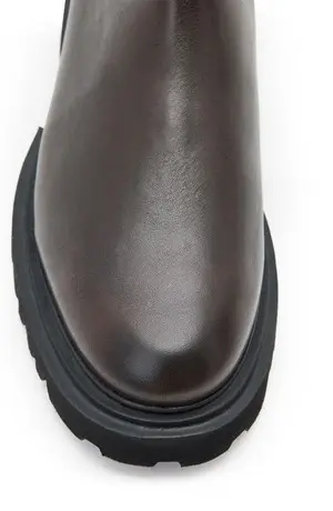 ALLSAINTS Hallie Lug Sole Chelsea Boots - Brown
