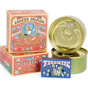 FISHWIFE TINNED SEAFOOD CO. Smoked Atlantic Salmon - Multi