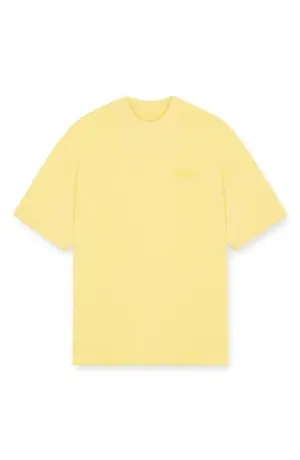 REPRESENT Owners' Club Cotton Logo Graphic T-shirt Pastel Yellow