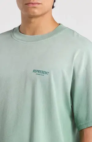 REPRESENT Owners' Club Cotton Logo Graphic T-shirt
