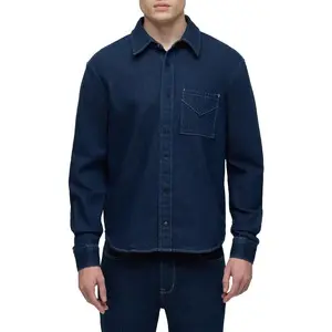 Hudson Jeans Denim Snap-up Shirt