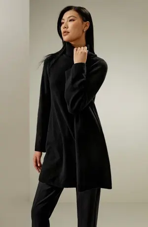 Lilysilk 100% Pure Cashmere Detachable Turtleneck Pullover Sweater