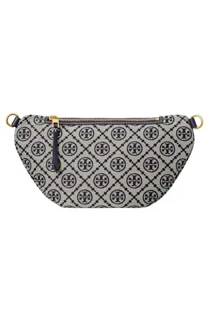 Tory Burch T Monogram Jacquard Belt Bag - Tory Navy