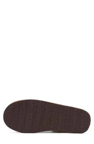 Barbour Everitt Sueded Mule Slipper - Camel Beige