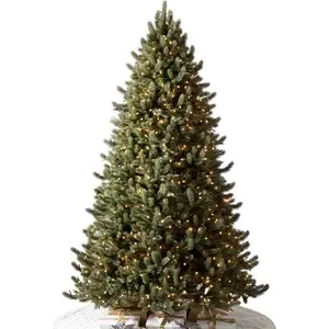 BALSAM HILL Vermont White Spruce Pre-lit Artificial Tree - Led Clear