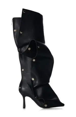 AZALEA WANG Imogine Adjustable Snap Boots
