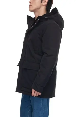 ROKKA&ROLLA Midweight Winter Parka - Black