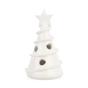 VIETRI Foresta Mini Swirl Tree - White
