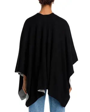 Aqua Reversible Knit Ruana Exclusive