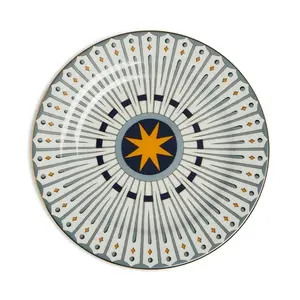 La DoubleJ Dessert Plates Porcelain Solar, Set Of 4