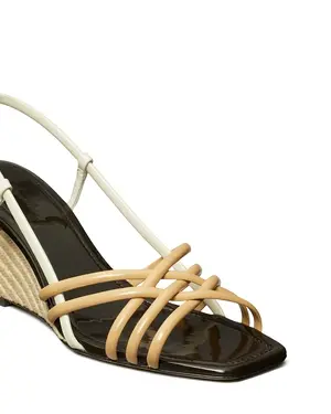 Tory Burch Strappy Wedge Sandals
