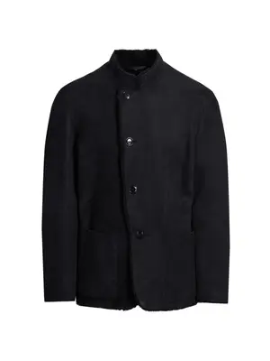 Giorgio Armani Suede Shearling Jacket