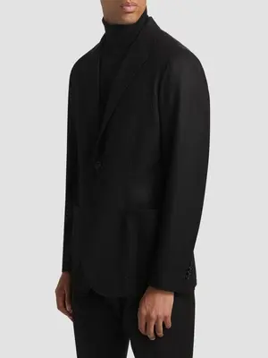 Giorgio Armani Cashmere Stretch Upton Jacket