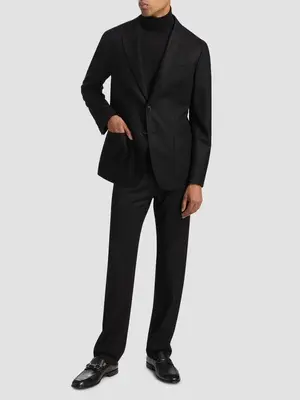 Giorgio Armani Cashmere Stretch Upton Jacket