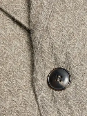Giorgio Armani Chevron Cashmere-silk Upton Jacket