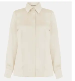 EMILIA WICKSTEAD Ravanne Shiny Satin Shirt