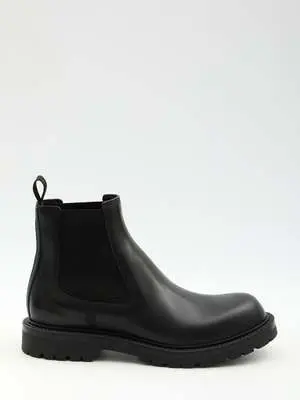 Gucci Chelsea Boots With Web Detail In Black - 53% Off  display picture 1