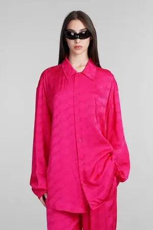 Balenciaga Balenciaga Viscose Shirt - Purple