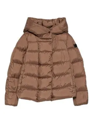 Peuterey Quilted Down Jacket - Brown