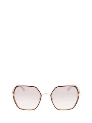 Calvin Klein Calvin Klein Square Sunglasses Beige
