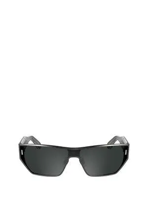 Calvin Klein Irregular Sunglasses Matte Dark Ruthenium