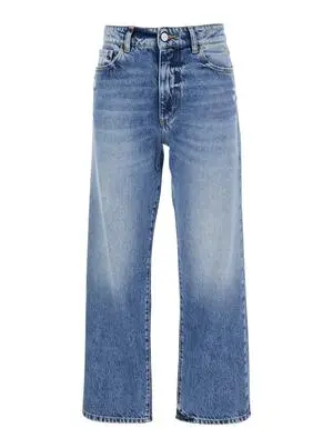 ICON DENIM LOS ANGELES Light Wash Denim Jeans - Blue