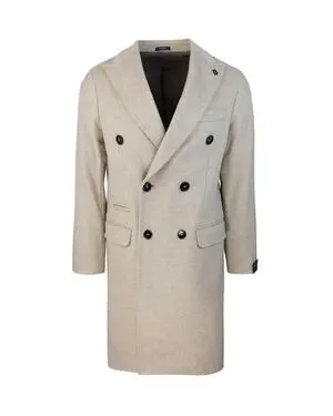 BRERAS MILANO Breras Milano Wool Coat - Toni Neutri