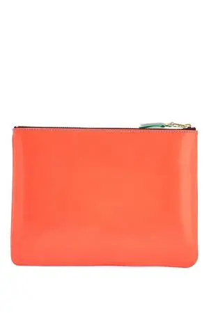 Comme Des Garçons Comme Des Garçons Super Fluorescent Goat Leather Wallet - Blue