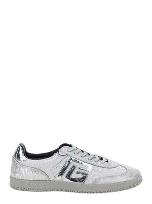Balmain Swan Low Top Sneakers - Grey