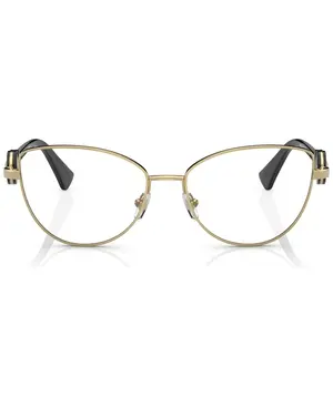 Versace Cat Eye Eyeglasses - Gold-tone