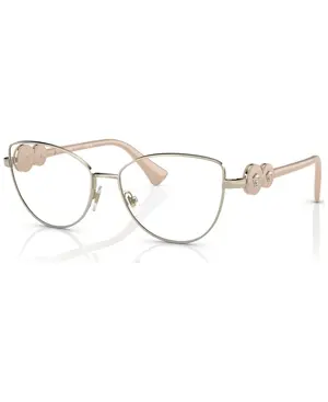 Versace Cat Eye Eyeglasses Light Gold-tone