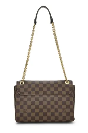 LOUIS VUITTON Damier Ebene Vavin Shoulder Bag - Brown