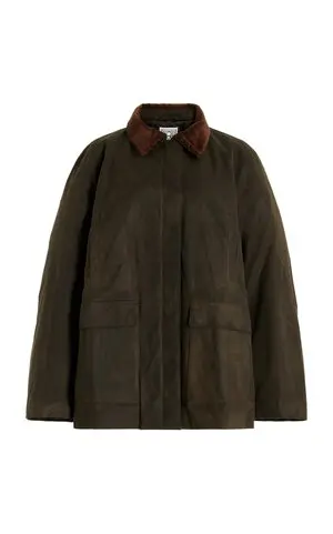 TOTEME Country Cotton Jacket - Green