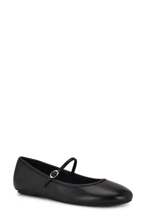 Nine West Classik Mary Jane Flat - Black